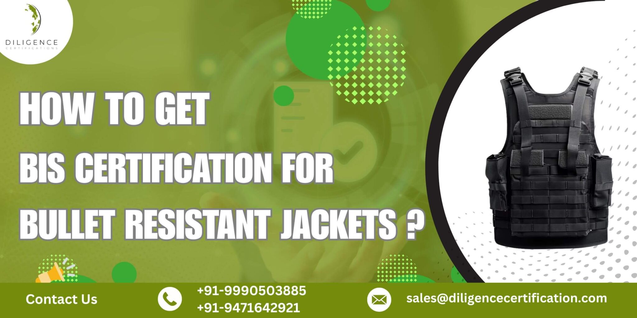BIS For Bullet Resistant Jackets – Process, Cost & Documents