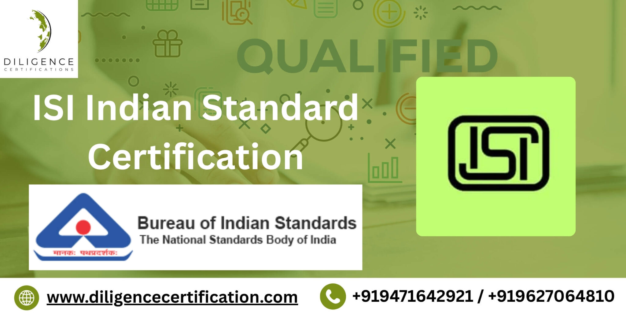 ISI Indian Standard Certification Process, Documentation And Cost