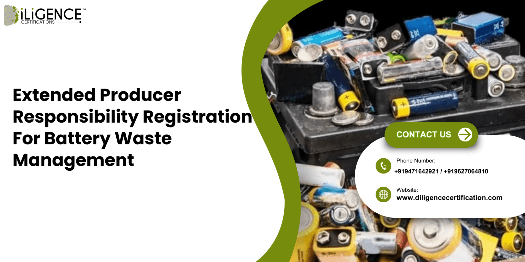 EPR Registration For Battery Waste Management In India