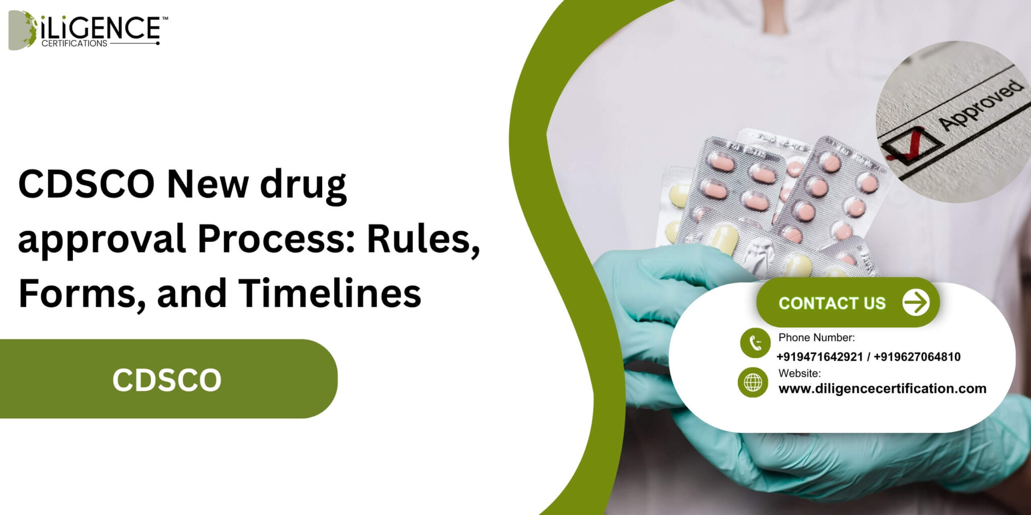 Cdsco New Drug Approval : Rules, Forms & Timelines