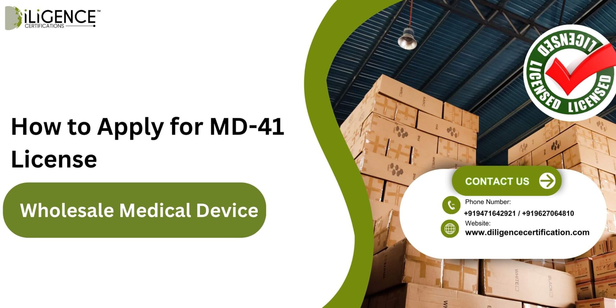 Apply MD-41 License For Medical Device Wholesale